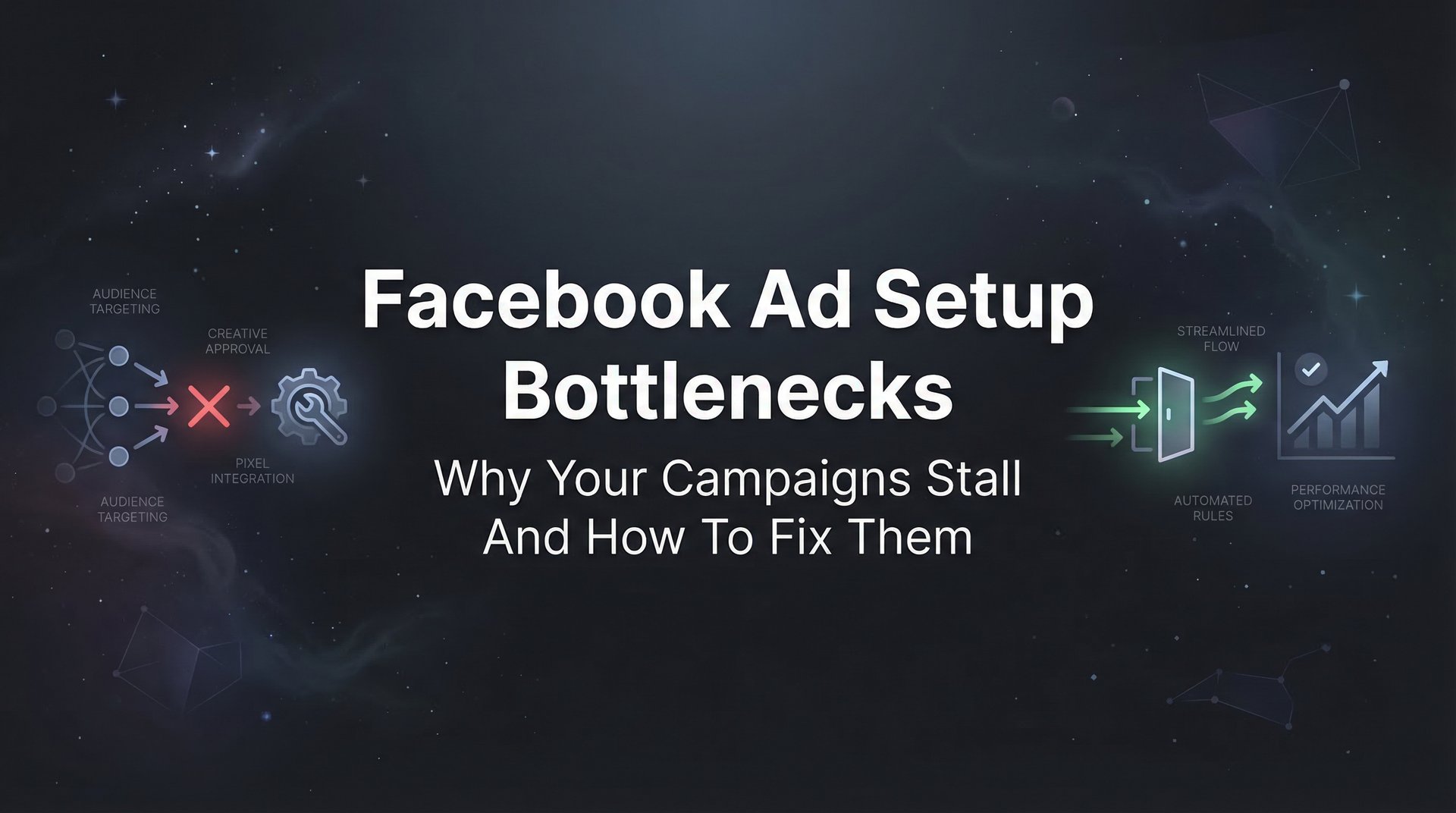 Facebook Ad Setup Bottlenecks: Fix Campaign Delays | AdStellar